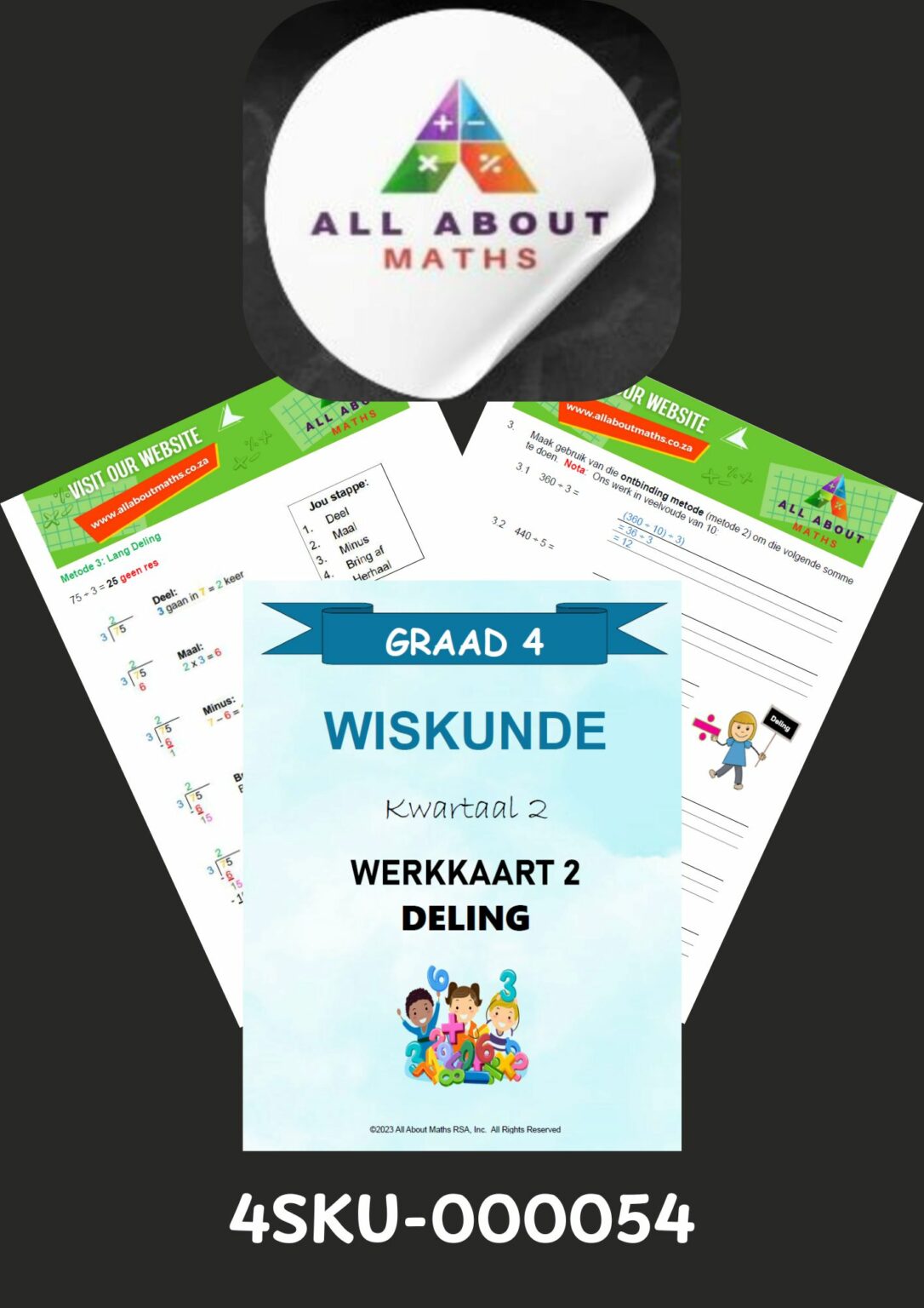 Graad 4 Wiskunde Werkkaart Kwartaal 2 – Deling